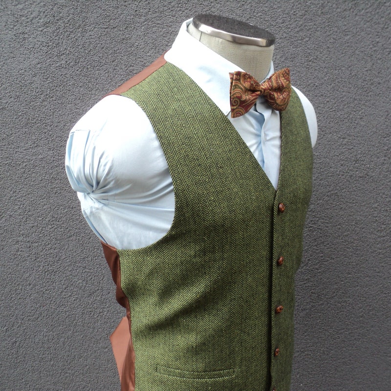 Tweed Vest - Etsy