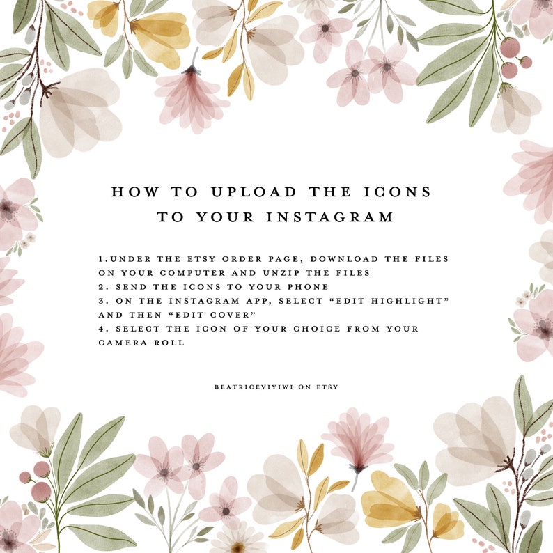 Boho Instagram Story Highlight Icons Iphone Ios 14 App Icons - Etsy