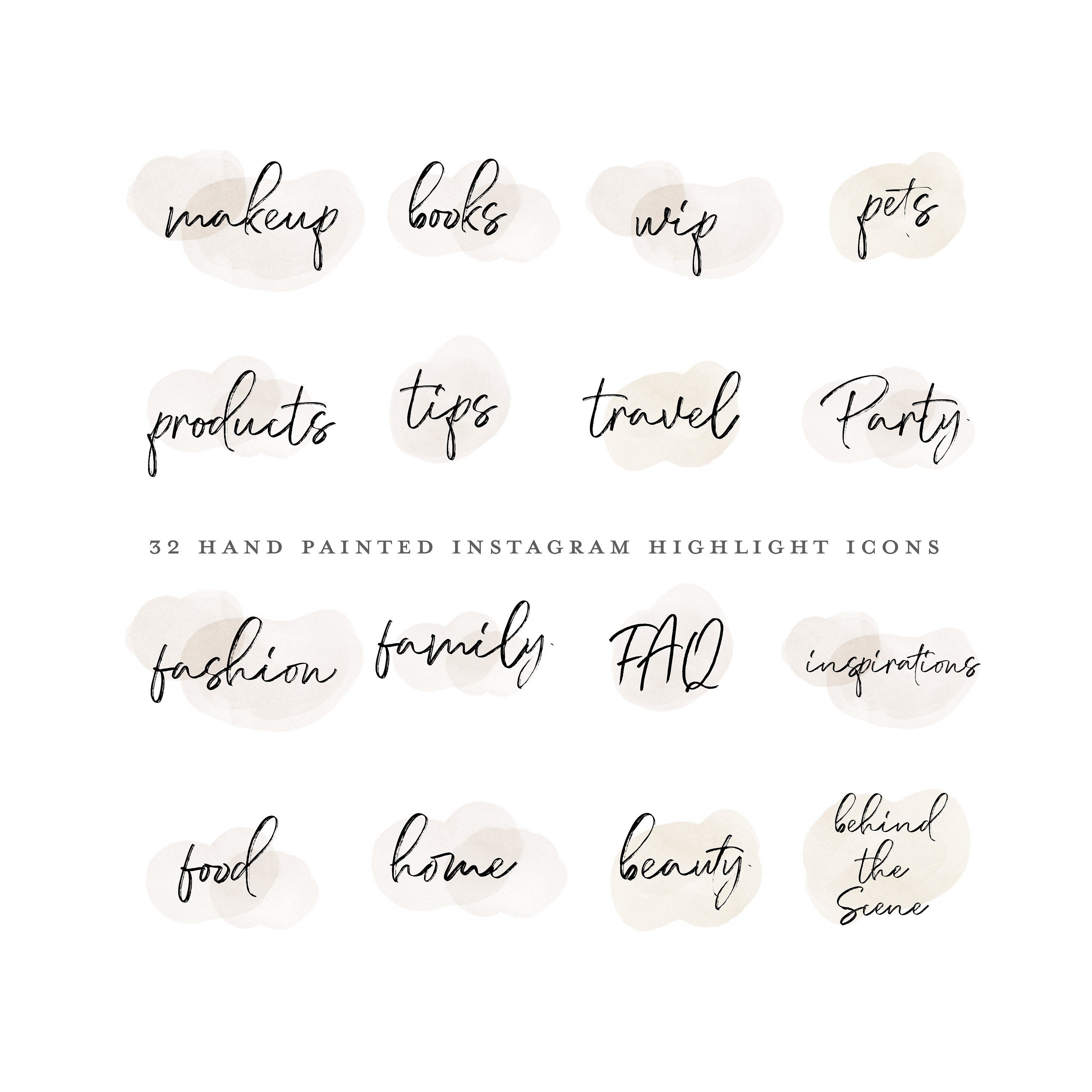 80 Instagram Story Highlight Icons Business Bundle the - Etsy Canada