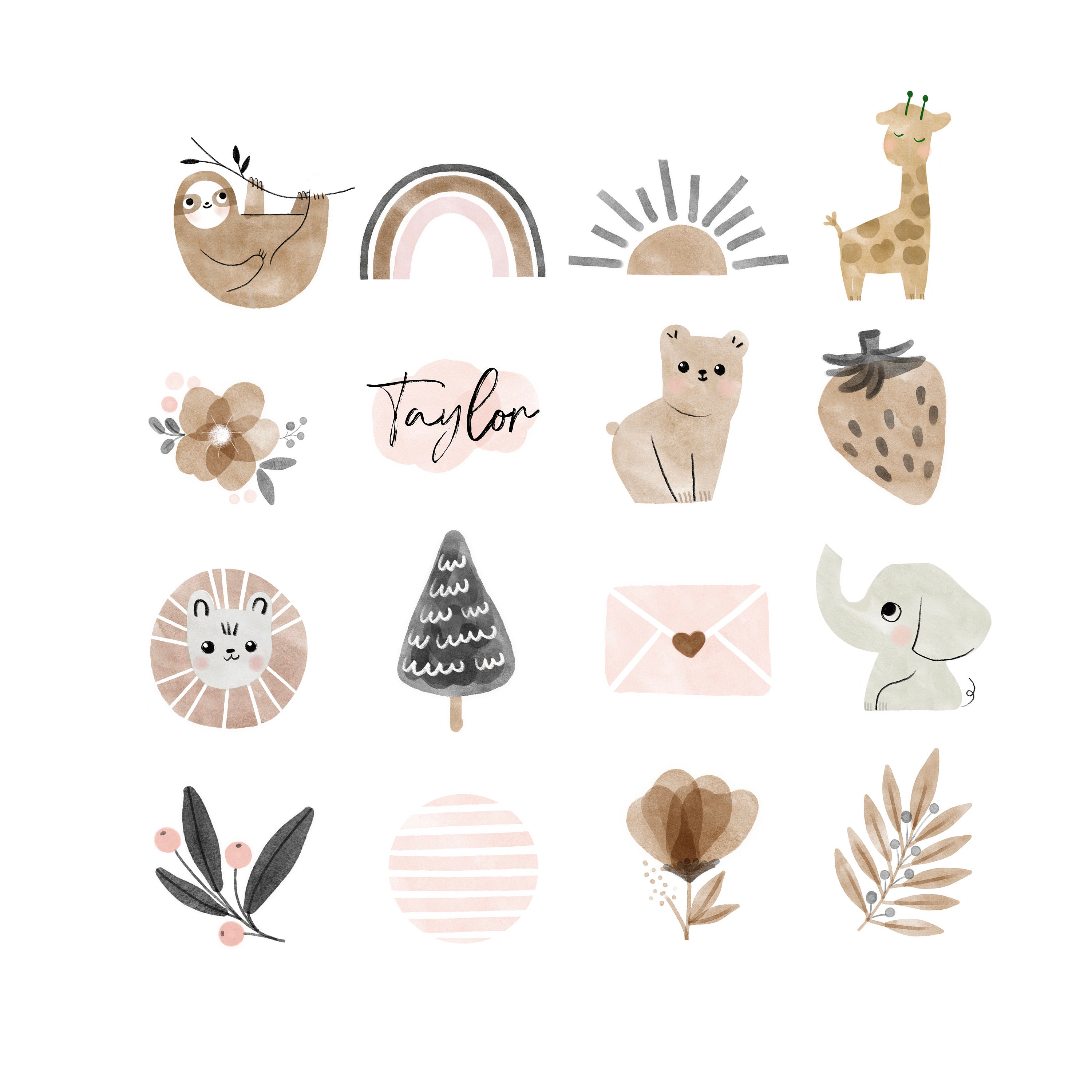 64 instagram historia resaltan iconos paquete iphone iOS 14 | Etsy