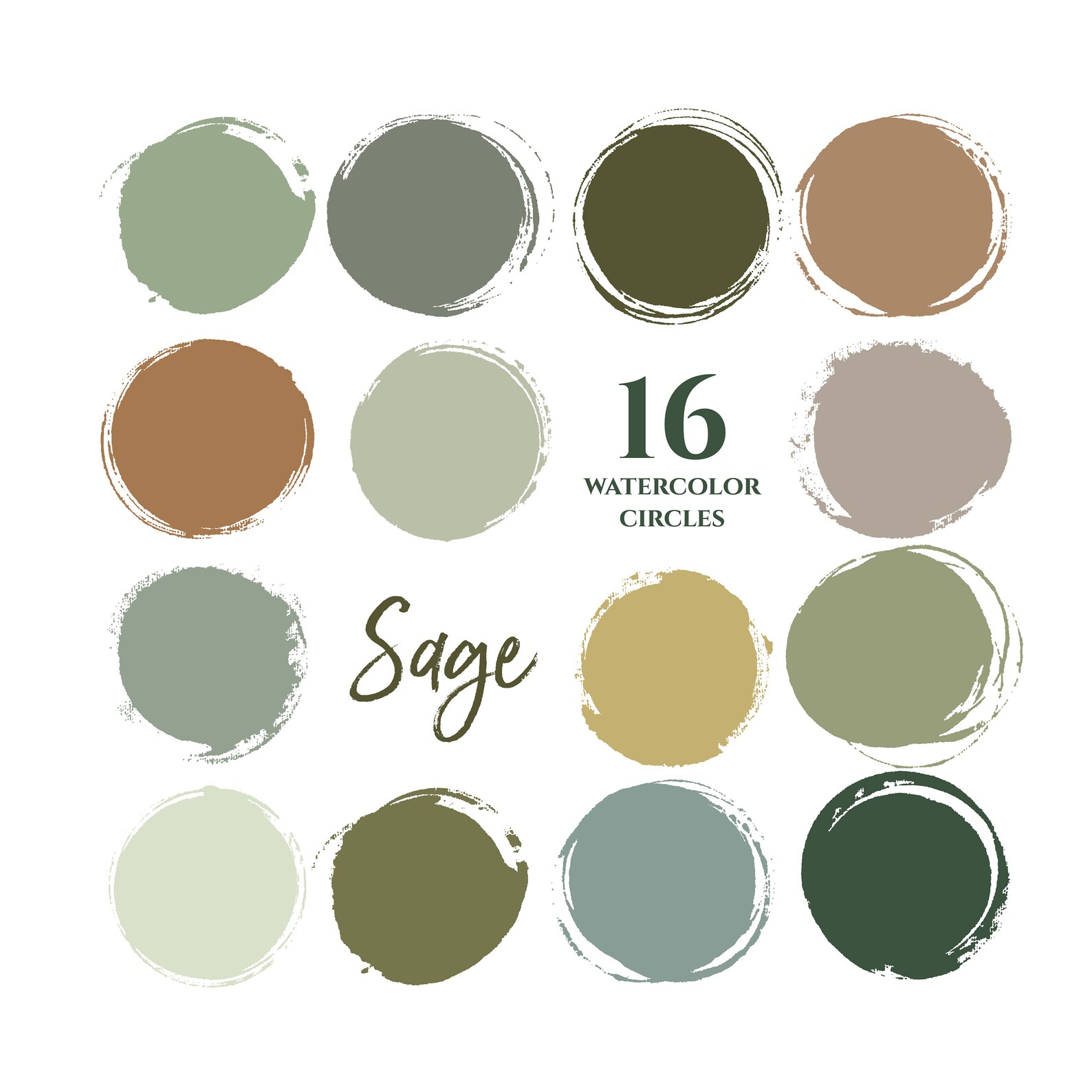 Sage Green Earthy Neutrals Colors Instagram Story Highlight - Etsy