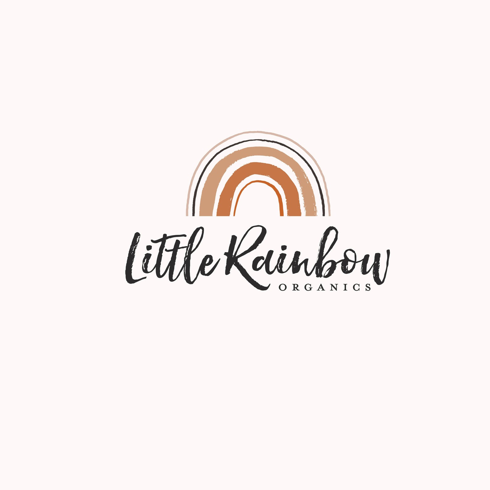 Premade Boho Rainbow Logo Design Sunshine Sunset Beach Summer | Etsy Canada