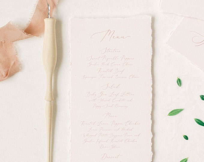 Menu, Place Cards & More - Brown Fox Creative