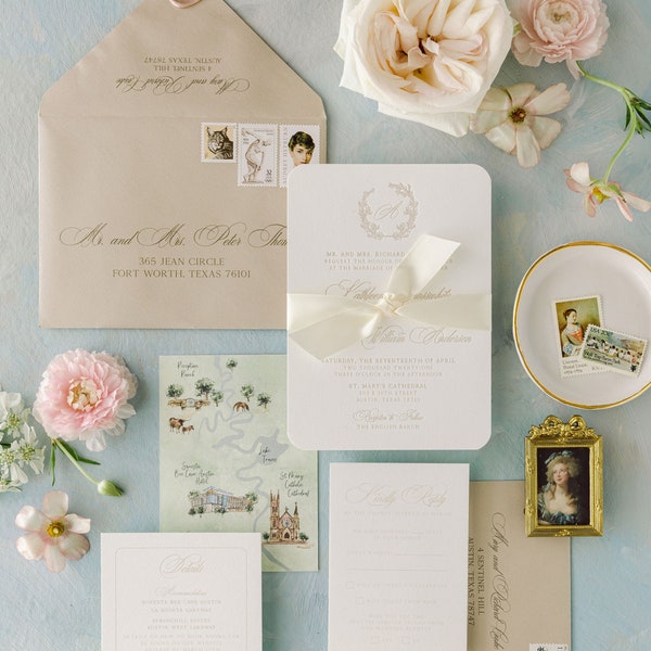 Wedding Invitation Suites - Etsy