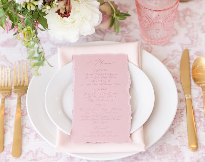 Menu, Place Cards & More - Brown Fox Creative