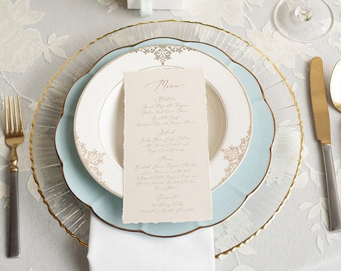 Menu, Place Cards & More - Brown Fox Creative