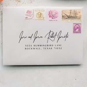 Modern Die Cut Shape Wedding Invitation With White Ink, Abstract Design ...