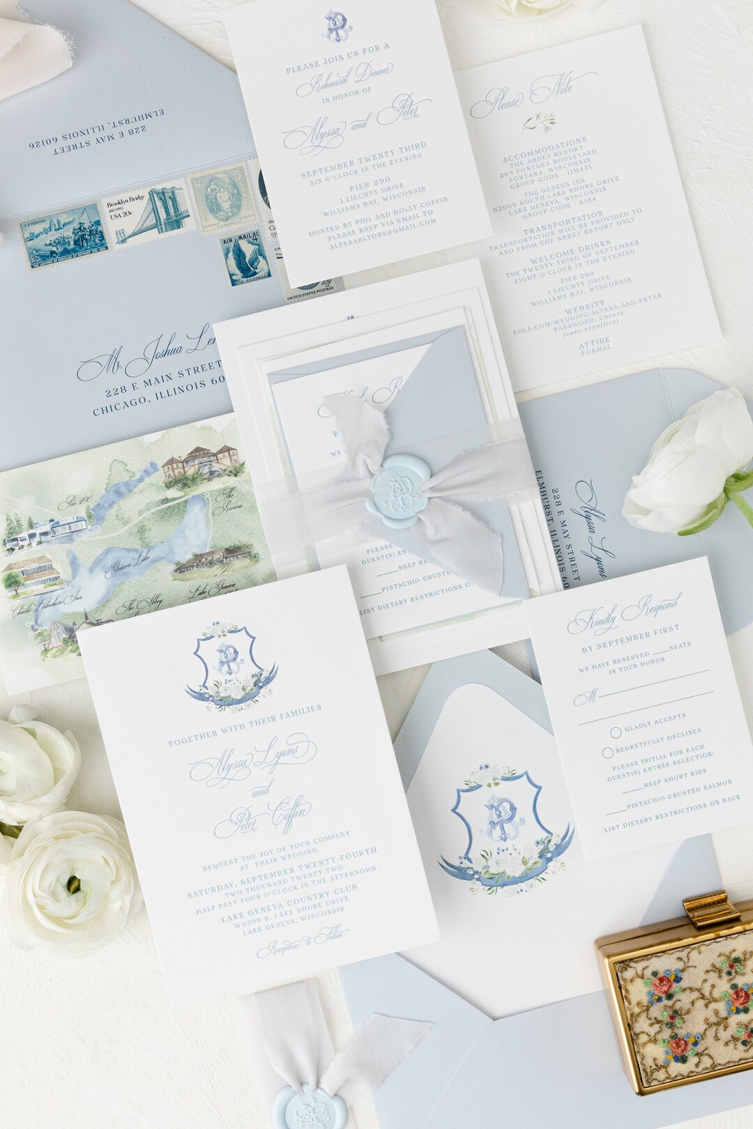 Sample Invitation Suite - Etsy