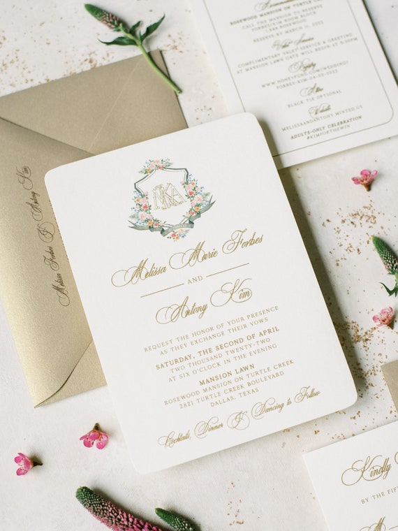 Thermography wedding invitations 60 photos - Astyledwedding.com