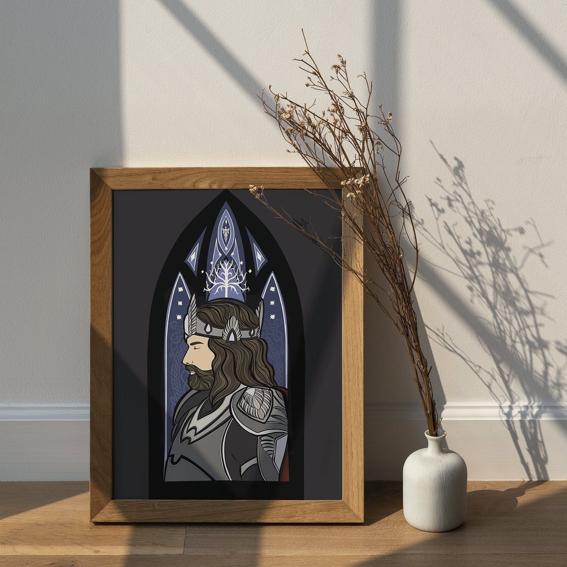 Isildur's Heir ART PRINT: Aragorn Lotr Inspired Art Print - Etsy