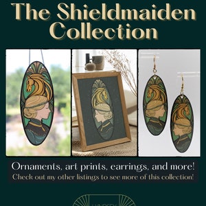 Shieldmaiden of Rohan ART PRINT Eowyn Lotr Inspired Art - Etsy