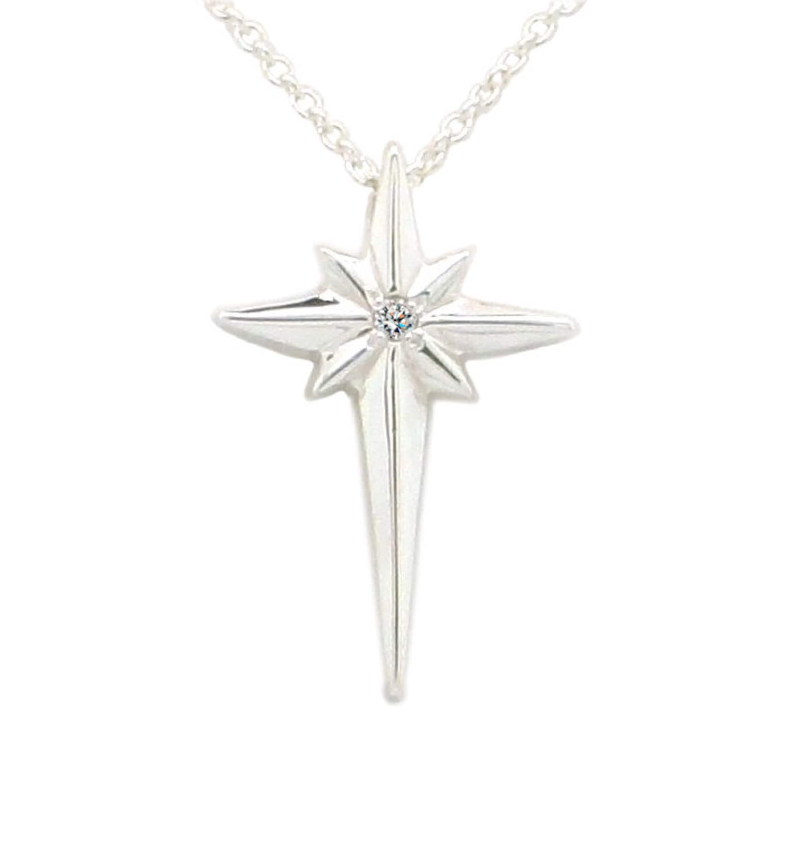 Sterling Silver "star of Bethlehem" Necklace - Etsy
