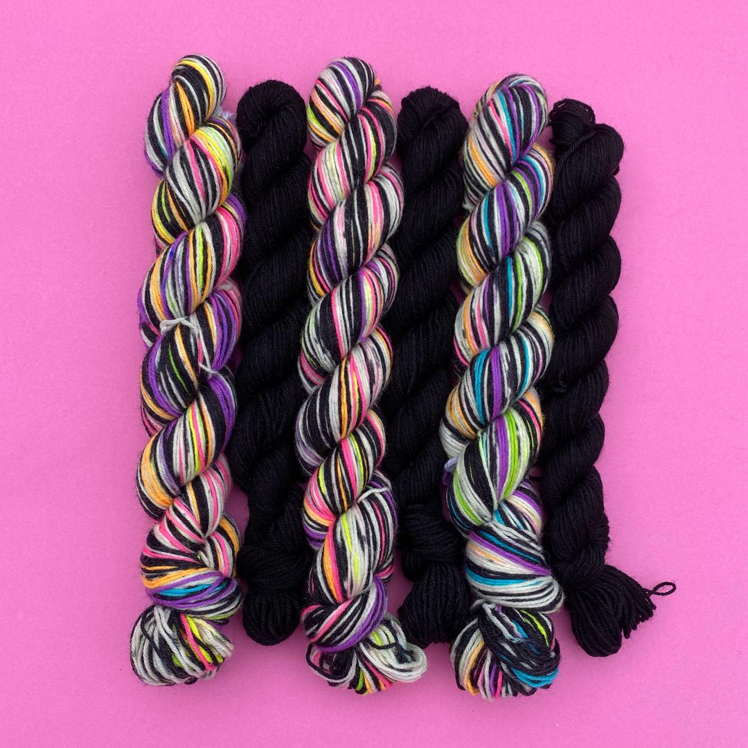 STRANGE BREW - Hand Dyed Self-striping Yarn - Etsy UK