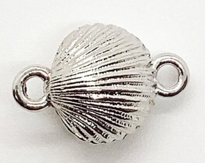 One-strand Claspgarten Magnetic Clam Clasp in Gold or Rhodium Finish ...