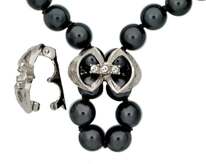 Swarovski Crystal Necklace Enhancer, Pearl Shortener, Pearl Enhancer ...