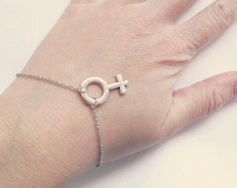 Female sign jewelry | Etsy