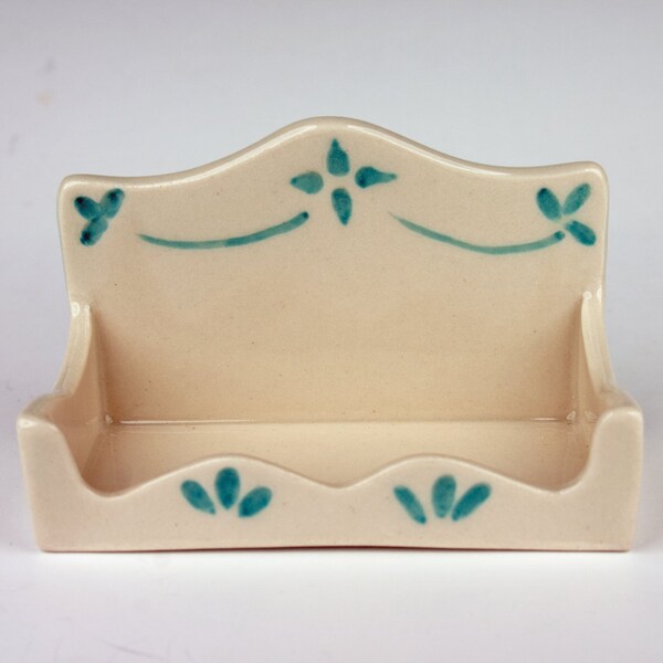 Pottery Business Card Holder - Etsy