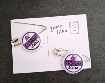 Replica Ellie Badge Grape Soda Pin Bottlecap up Movie - Etsy