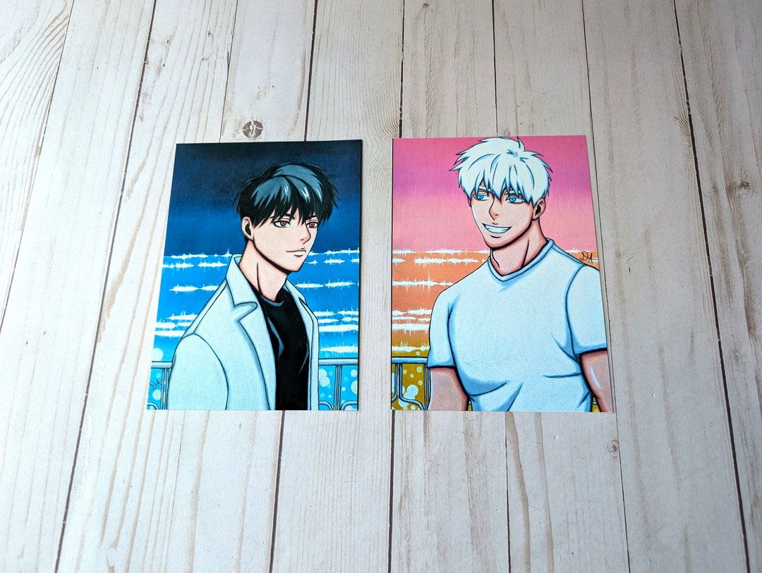 Glossy Prints Set Art Print Duo (2) 5x7 Yaoi BL Boys Love Boyslove ...