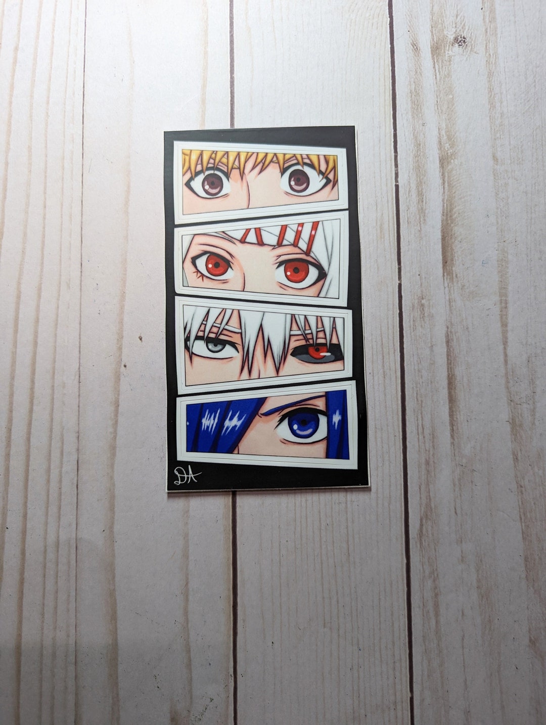 Anime Sticker Sheet 3x5 Waterproof UV Resistant Vinyl Decal Anime Manga ...
