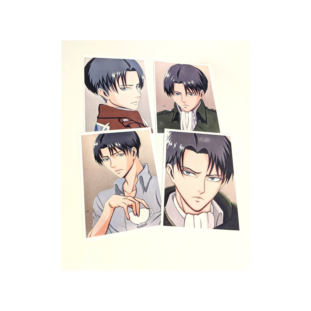 Mini Print Set of 4 (5x7s) Anime Manga Prints Art Glossy - Etsy