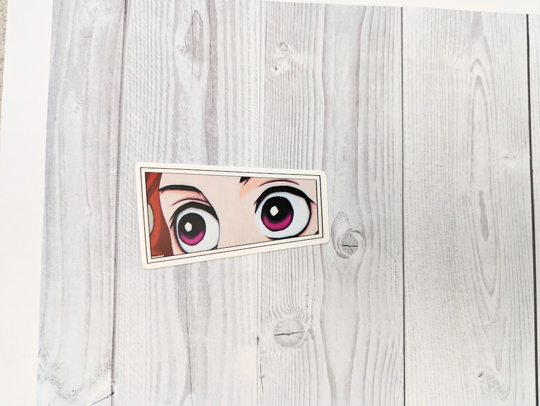 Eyes Sticker Manga Vinyl 4 Inch Inch Anime Manga Waterproof Stickers ...