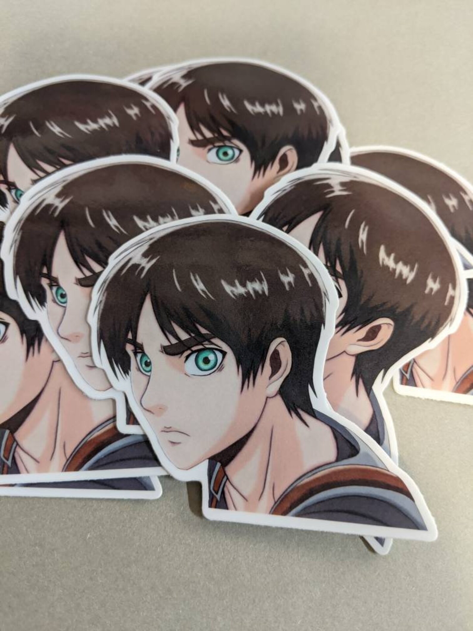 Eren Yeager Sticker Waterproof Attack on Titan Shingeki No - Etsy Ireland