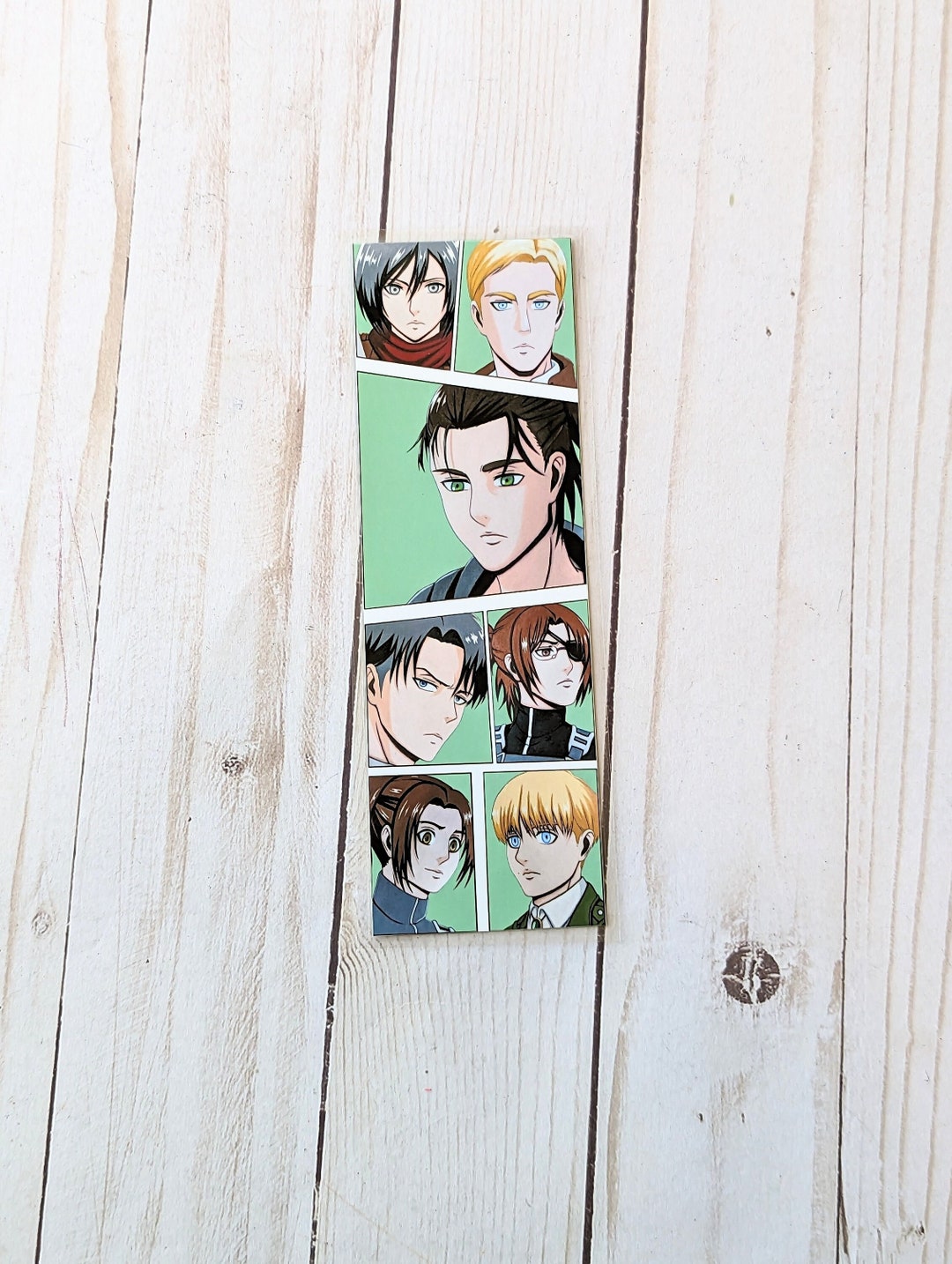 Manga Panel Glossy Laminated Bookmark Unique Anime Bookmark Reading ...