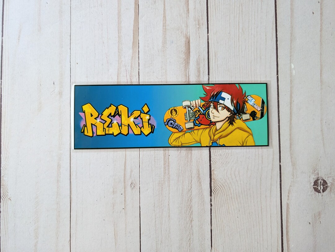 Glossy Manga Panel Bookmarks Bookmark Book Place Holder SK8 Skateboard ...