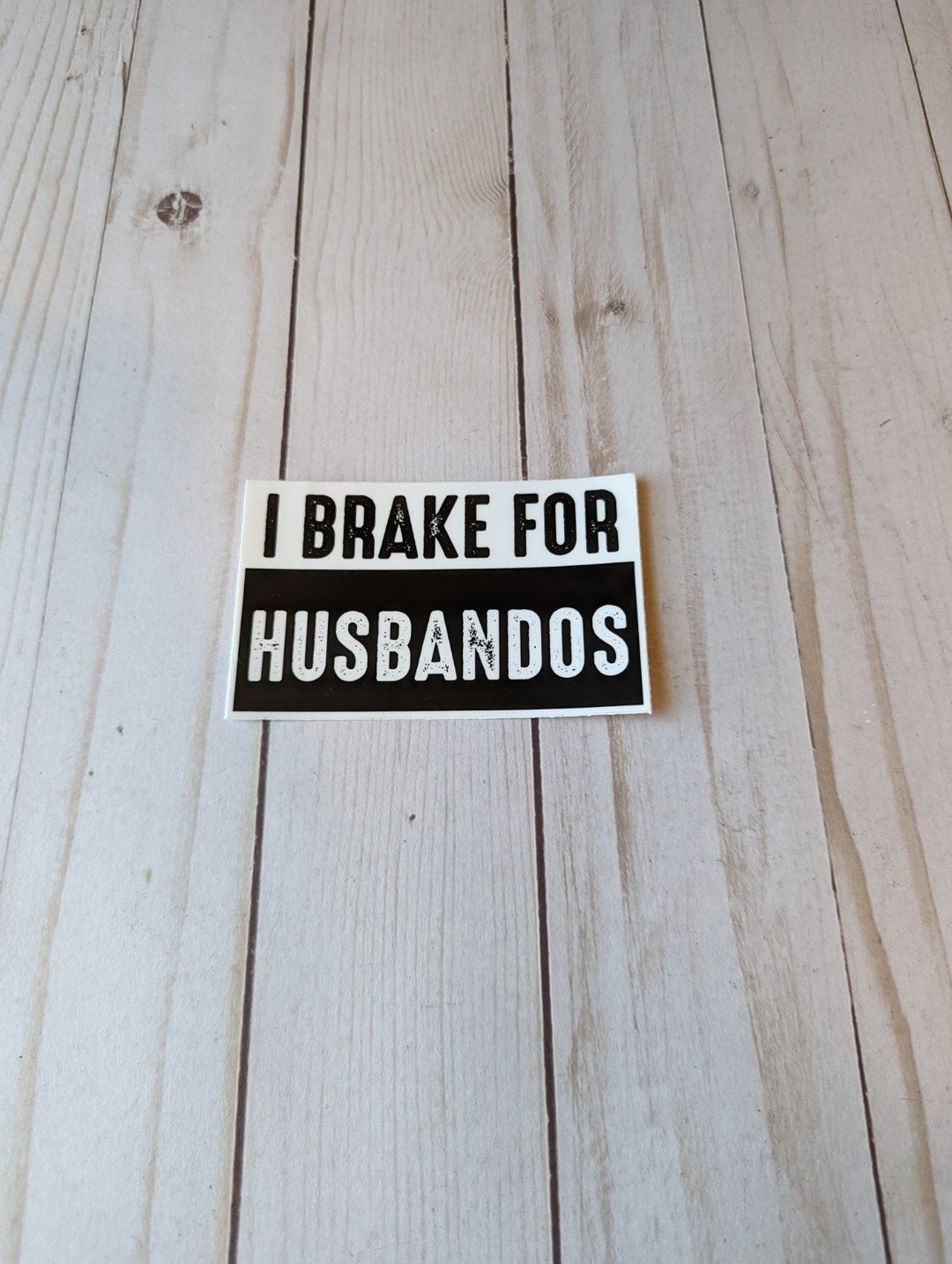 I Brake for Husbandos Vinyl Sticker Anime Husbando Husband Weeb Hubby ...