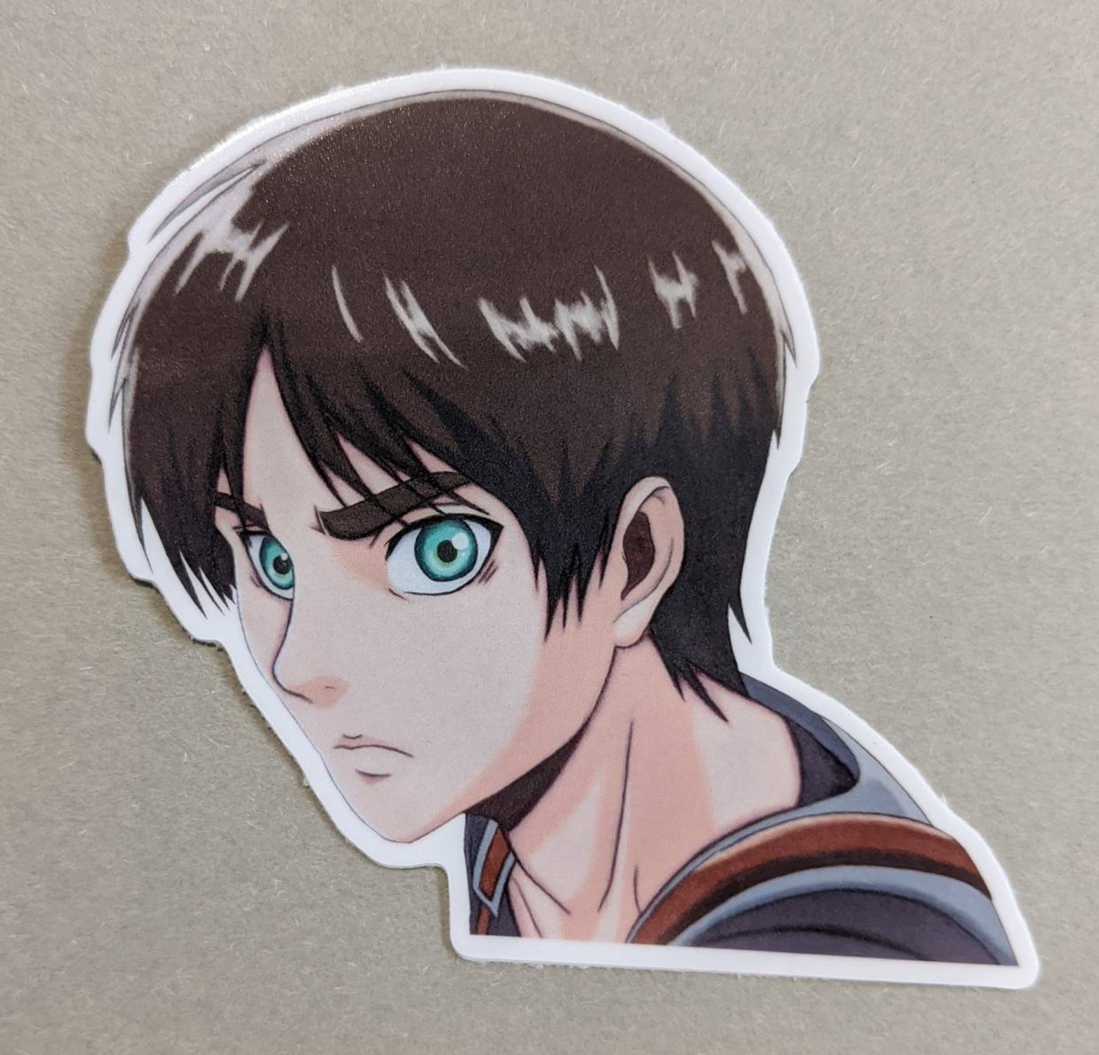 Eren Yeager Sticker Waterproof Attack on Titan Shingeki No - Etsy Ireland