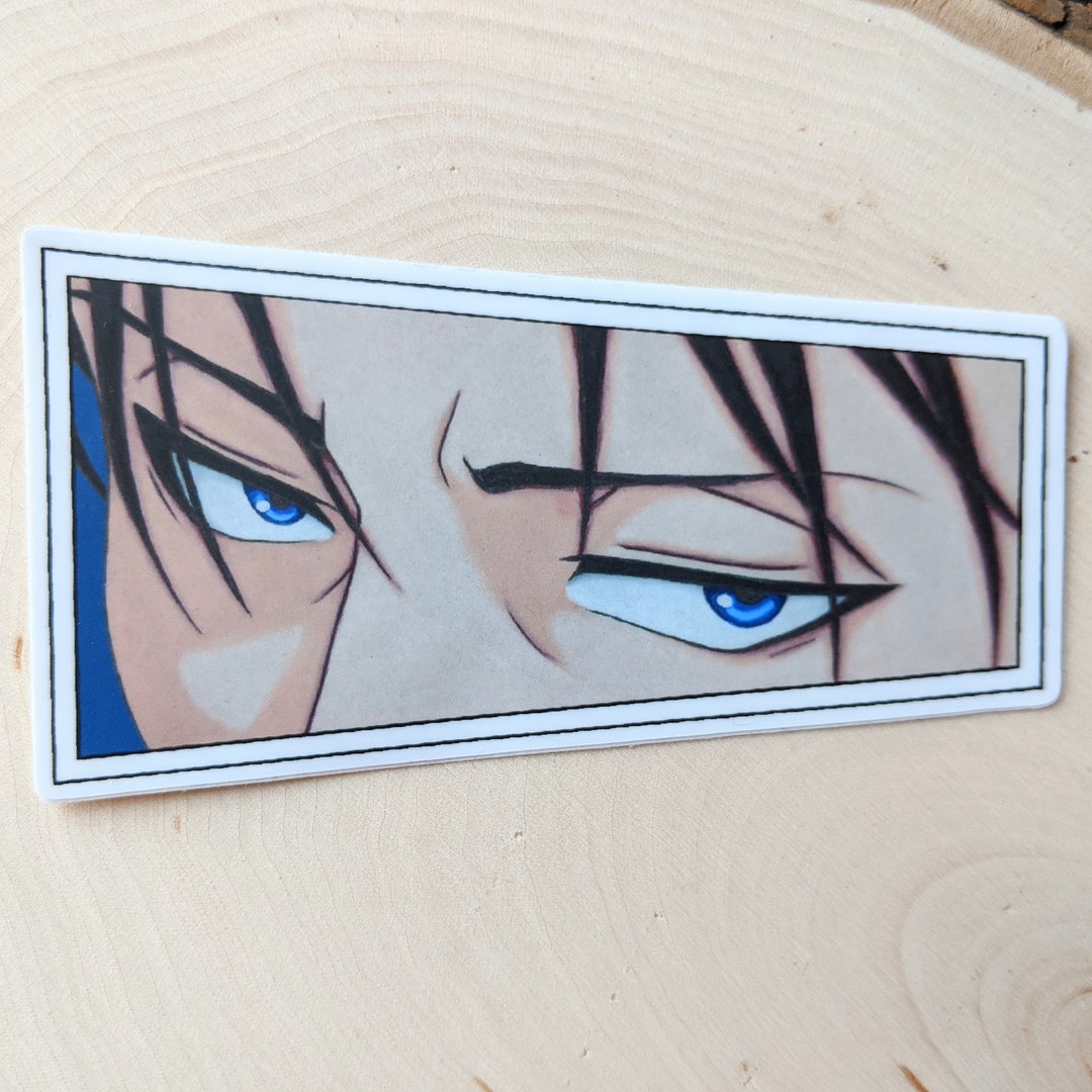 Eyes Sticker Manga Vinyl 4 or 6 Inch Inch Anime Manga Waterproof ...