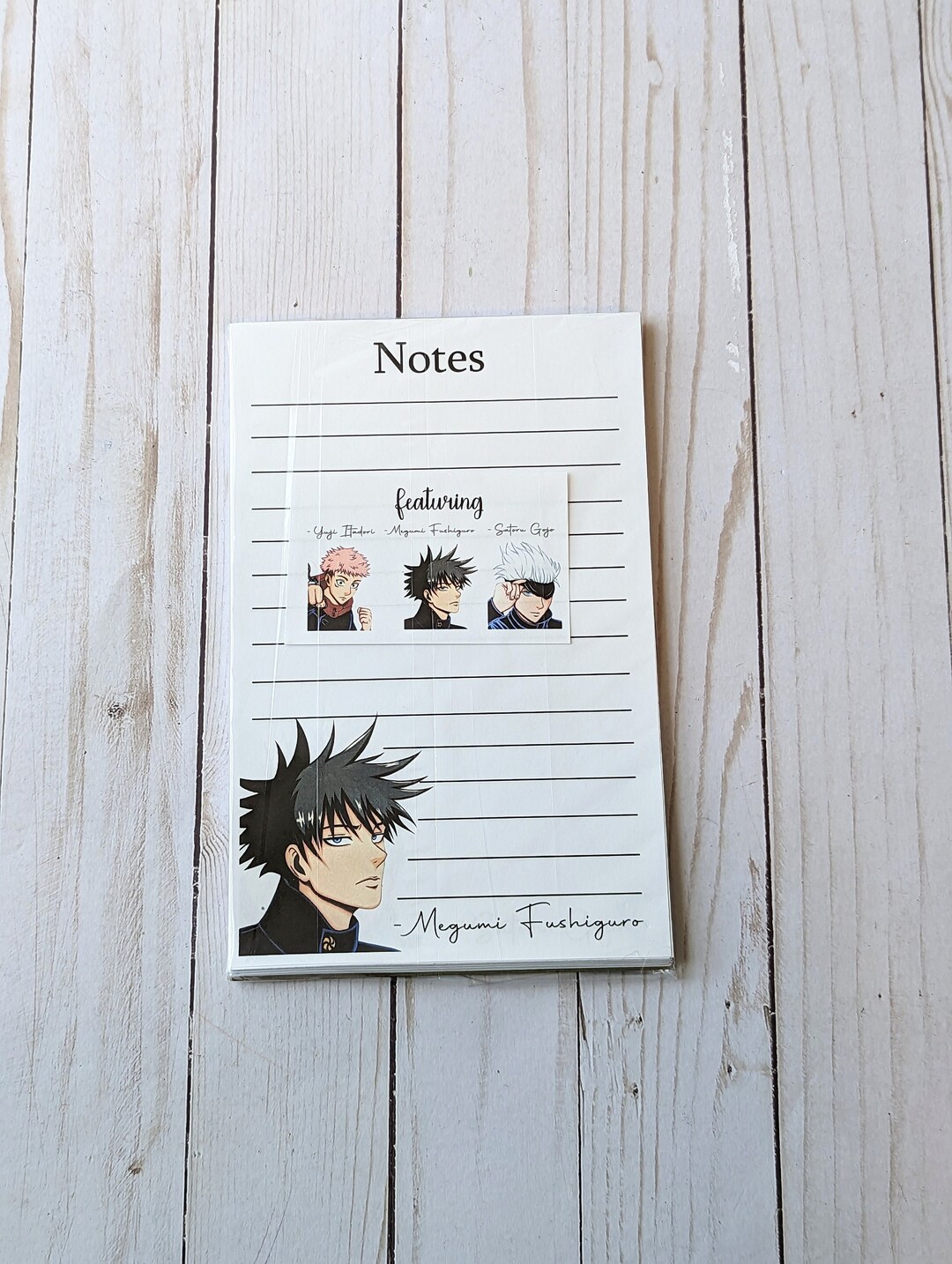 Handbound Notepad 50 Pages Captain Notes Note Pad Anime Manga Journal ...