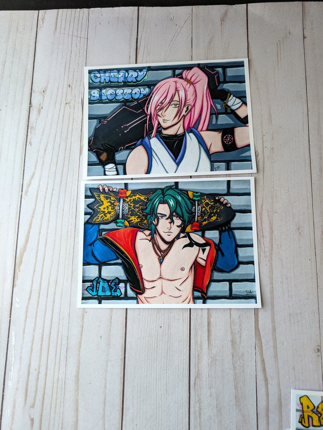 Glossy Art Print Duo (2) 5x7 Matcha Blossom Anime Manga Vivid Photo ...