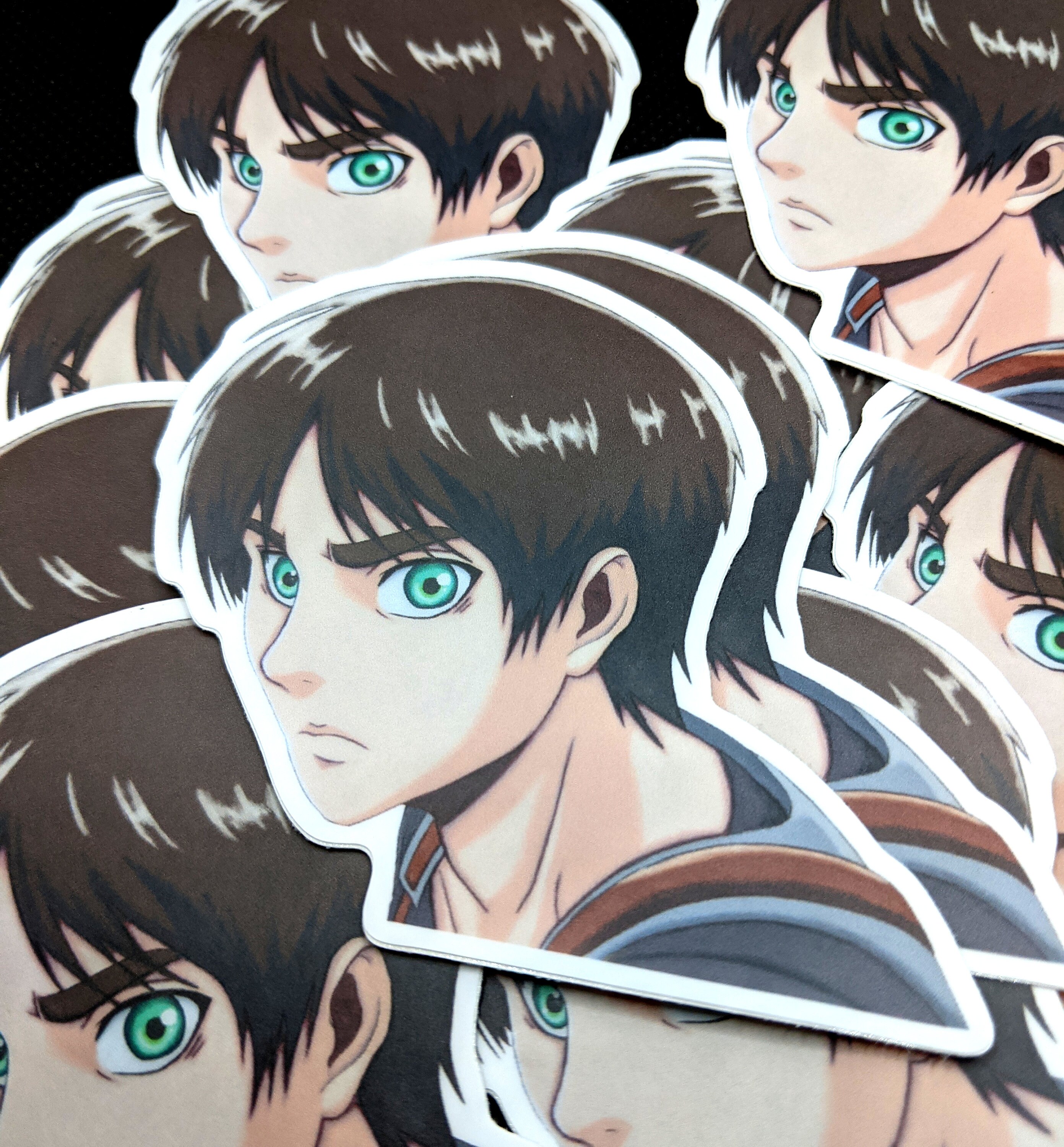 Eren Yeager Sticker Waterproof Attack on Titan Shingeki No - Etsy Ireland