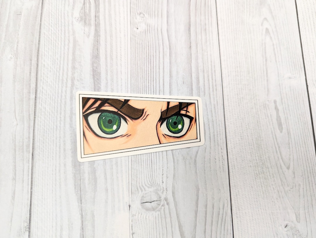 Eyes Sticker Manga Vinyl 4 Inch Inch Anime Manga Waterproof Stickers ...