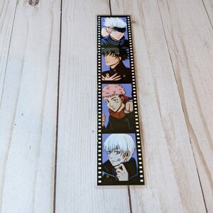 Anime Bookmark Laminated Glossy Placeholder Bookmarks Manga Book ...