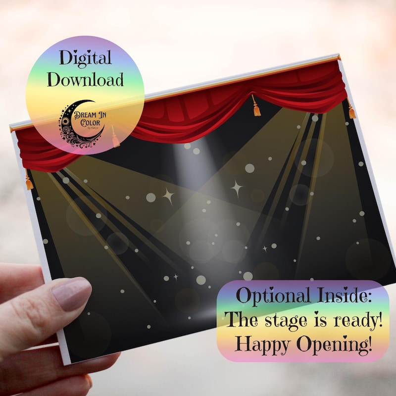 Theater Thank You - Etsy