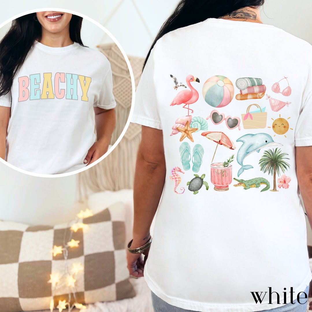 Comfort Colors, Ocean Inspired Style, Beach Shirt, Beachy Shirt, Beachy ...