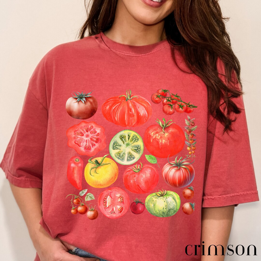 Comfort Colors, Tomato Shirt, Graphic Tees, Tomato, Garden Gifts ...
