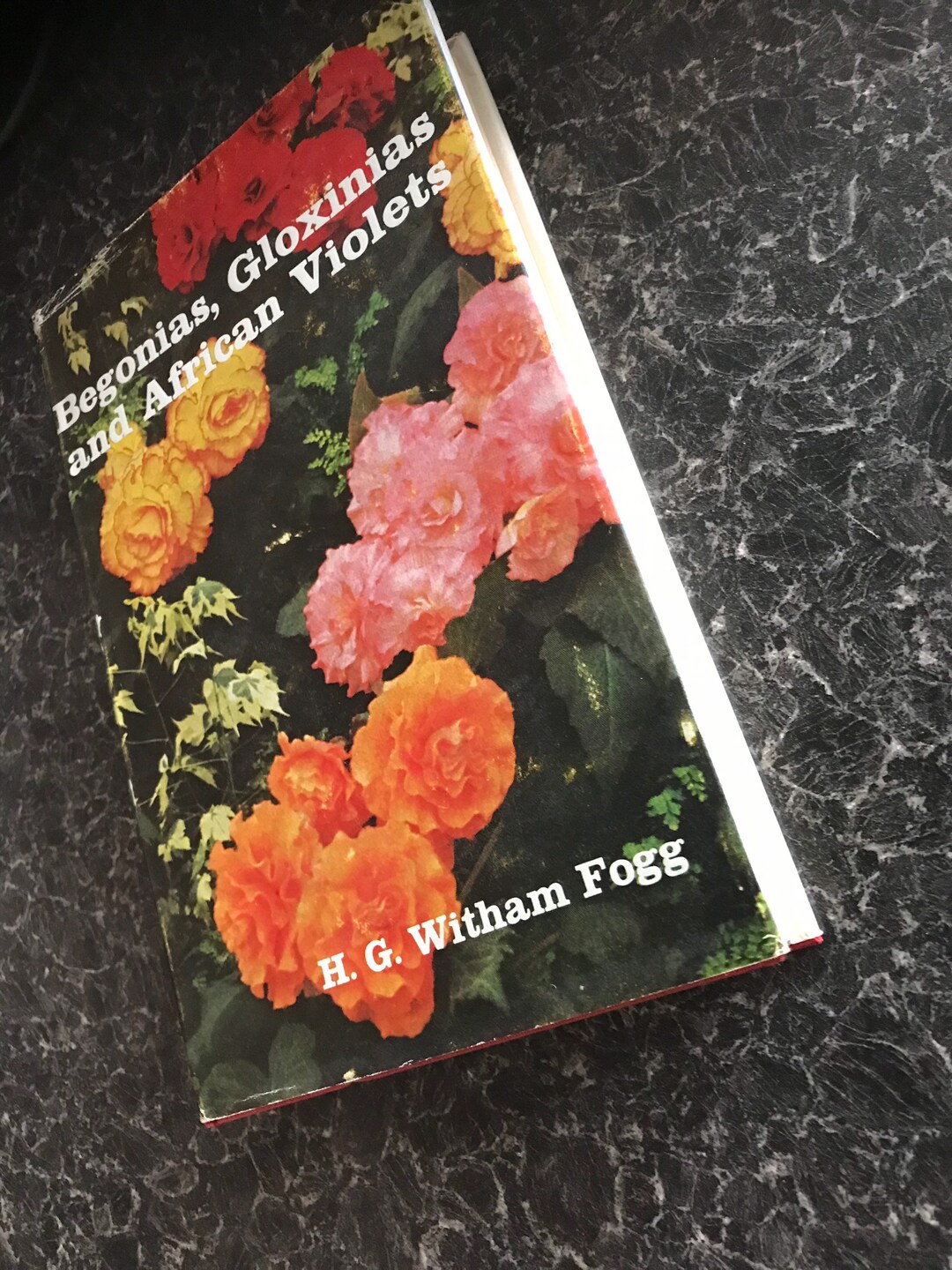 Begonias, Gloxinias and African Violets Vintage Book 1960’s by H.G ...