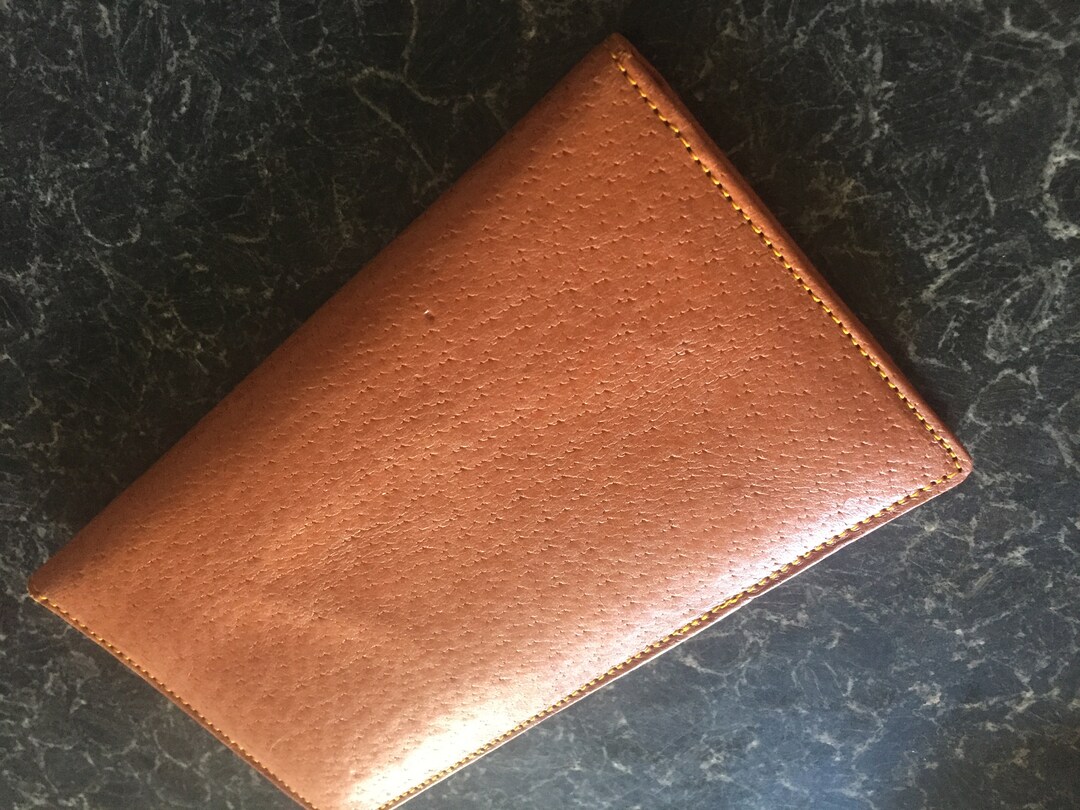 Authentic Vintage Tan Pigskin Ladies Wallet - Etsy UK