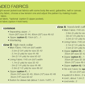 PDF Sewing Pattern for Women Walking Jacket -momiji- (size 32-52) - Etsy