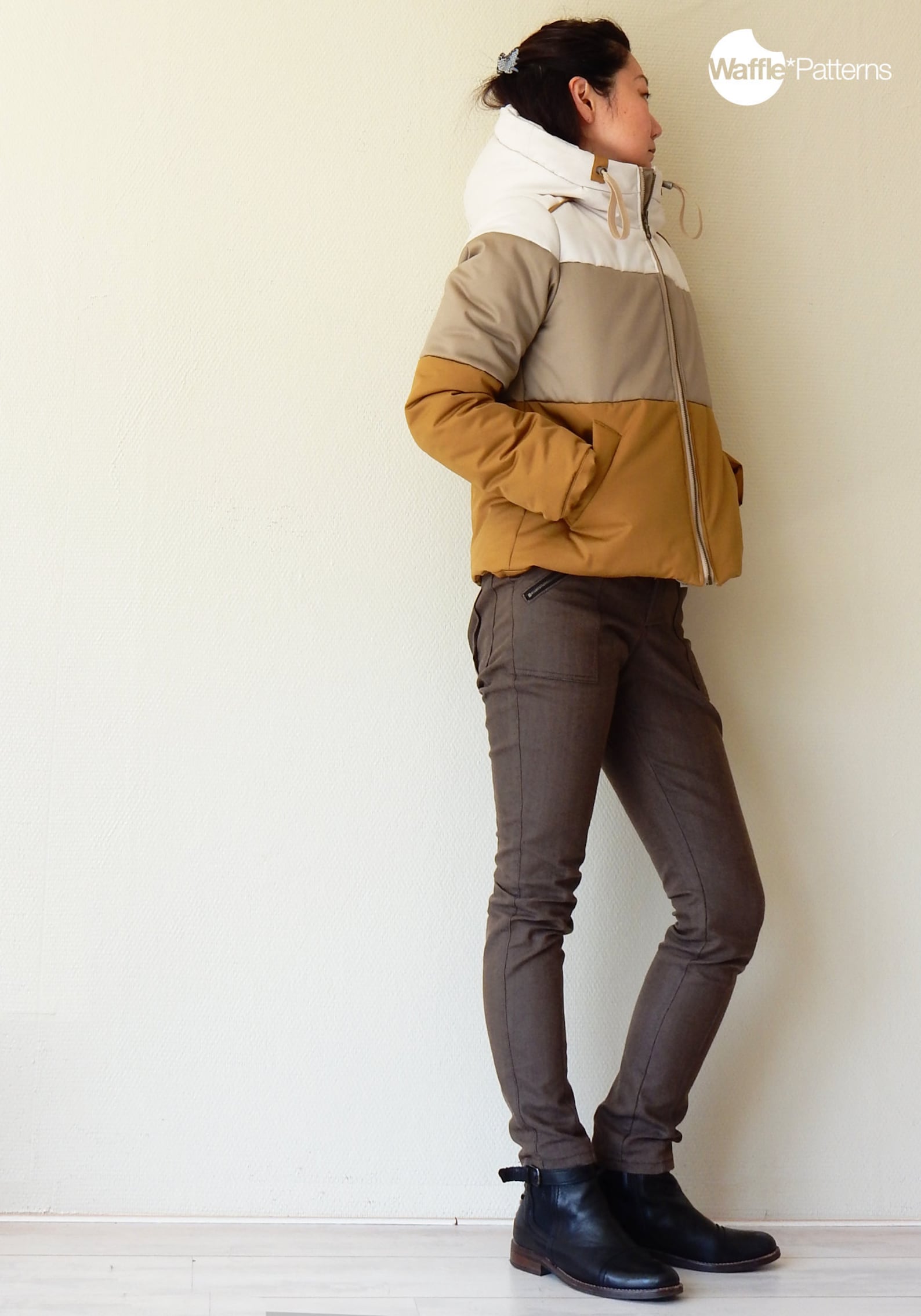 PDF Sewing Pattern for Women Puffer Jacket -mitsuba- (size 32-52) - Etsy