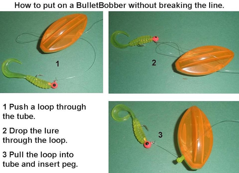 Bullet Bobber Combo Pack Mini Side Planer Board Bobbers Go LEFT or ...