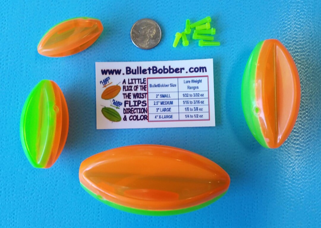 Bullet Bobber Combo Pack Mini Side Planer Board Bobbers Go LEFT or ...