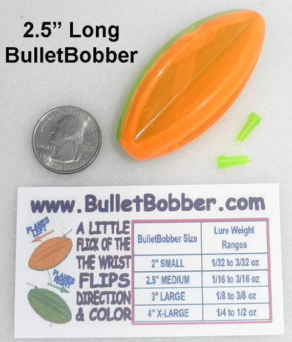 One 1 2.5 Bulletbobbers Mini Planer Board Bobbers Go - Etsy