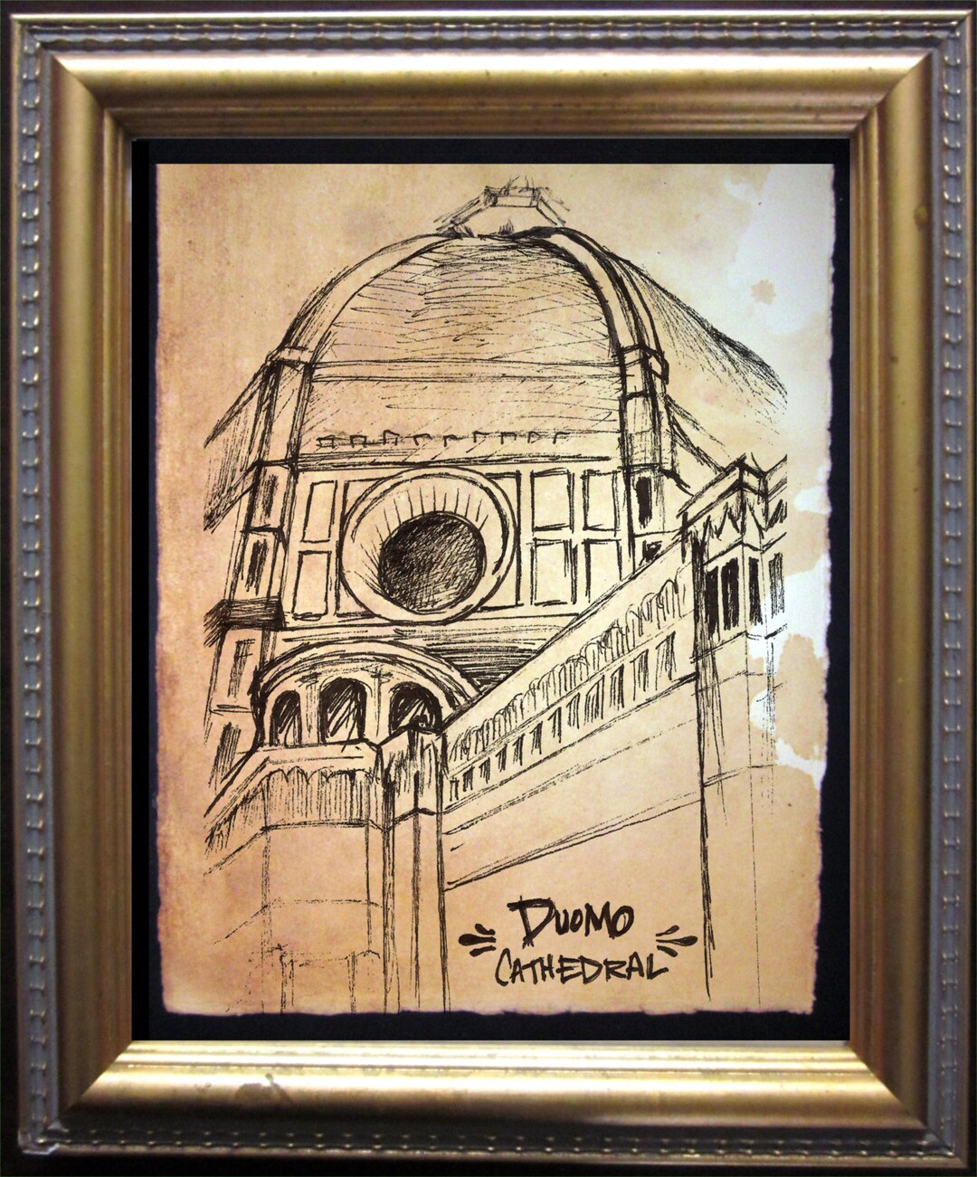 Florence Il Duomo Florence Cathedral Dome Firenze Print of Original ...