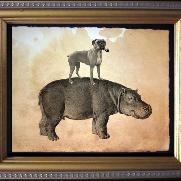 Boxer Dog Art - Etsy