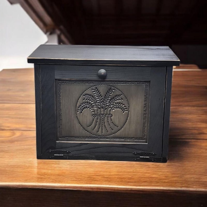 Wooden Bread Box - Etsy